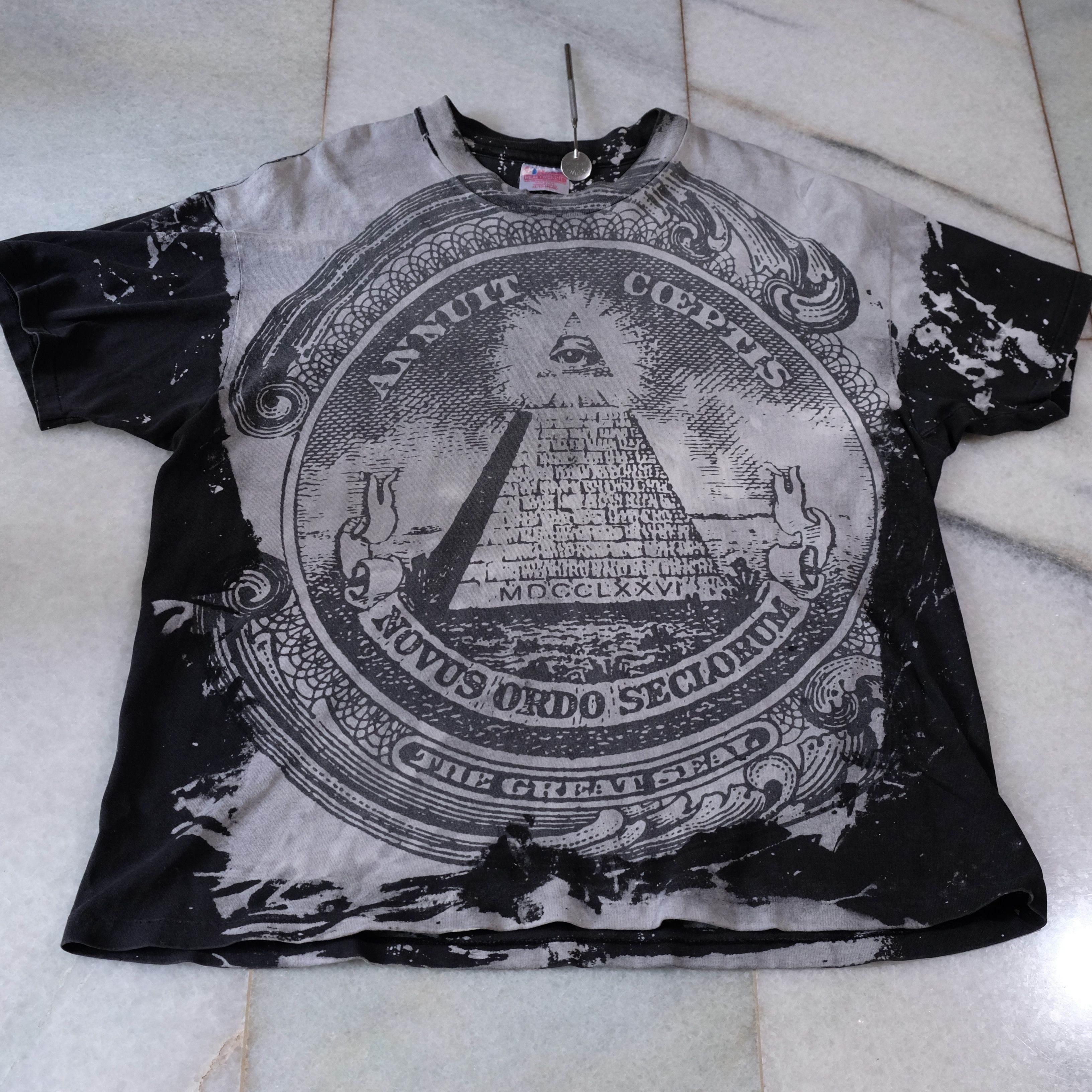 Very Rare Mosquito Head illuminati US dollar the eye | Grailed