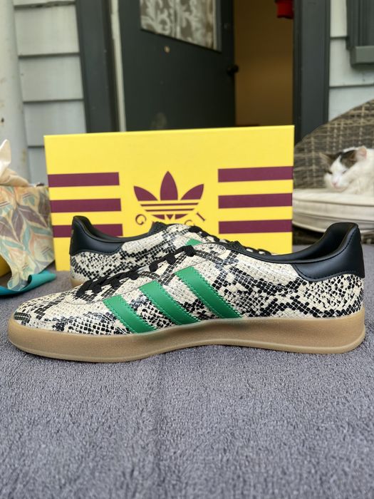 Adidas Adidas x Gucci python print Gazelle Sneaker | Grailed