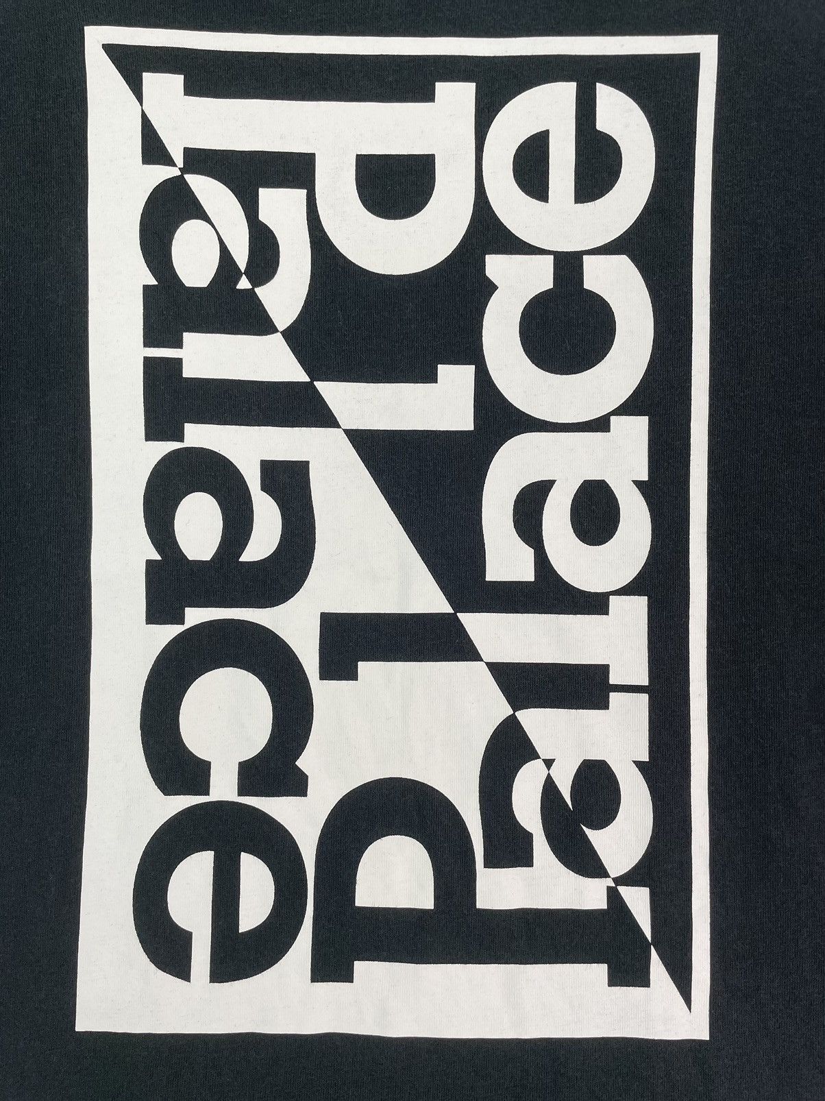 Palace Rare Palace Skateboard split logo design shirt | Grailed
