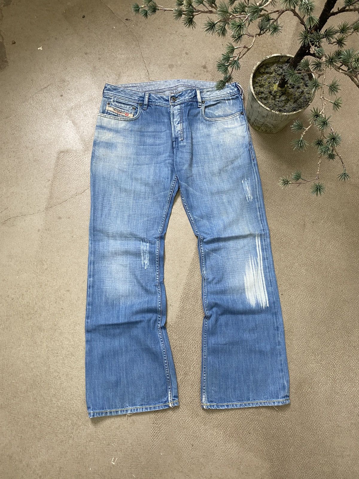Diesel Vintage 90s Diesel Flared Jeans Retro Style | Grailed
