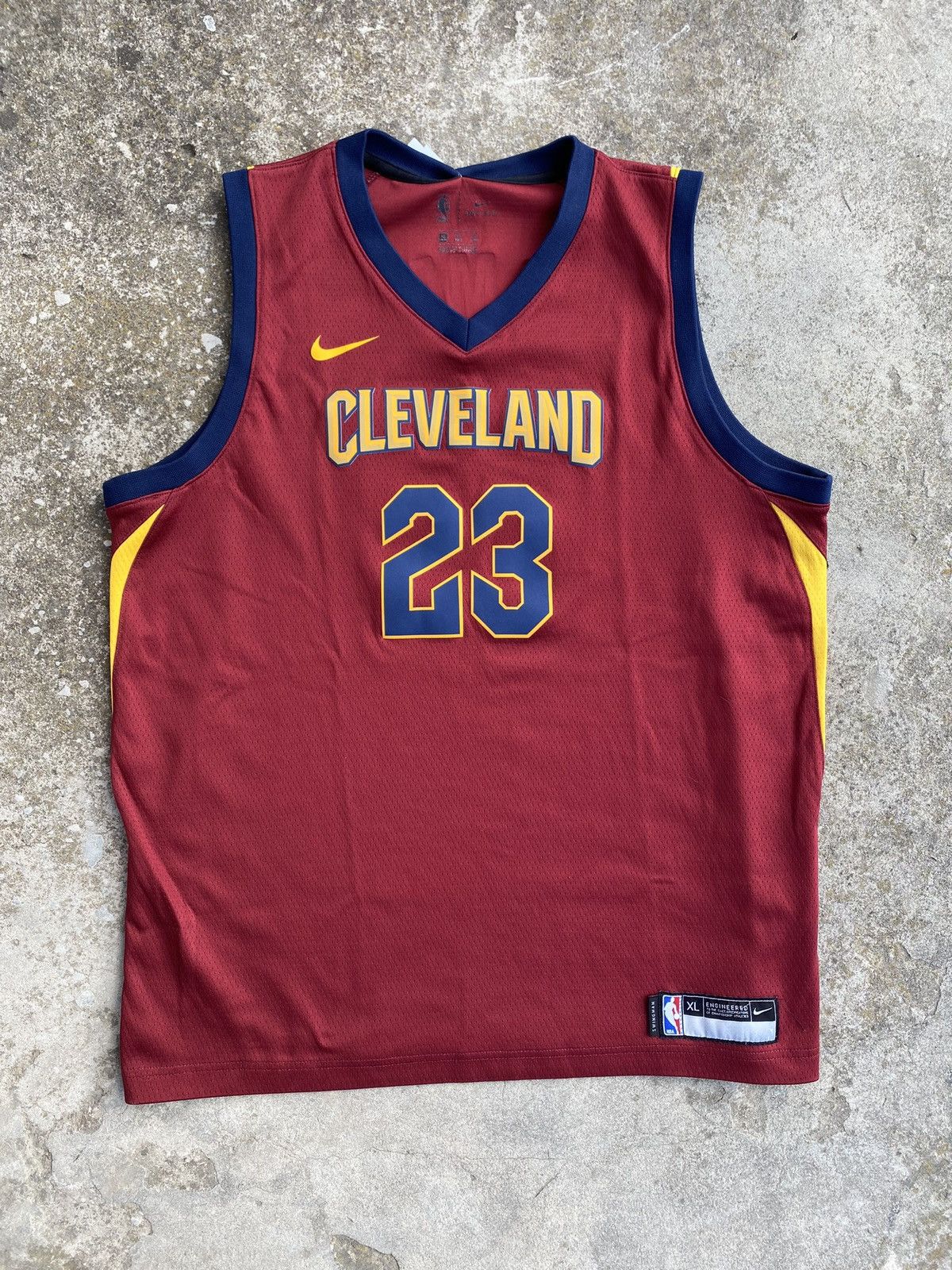 Jersey × NBA × Nike Nike Cleveland James 23 basketball Jersey | Grailed