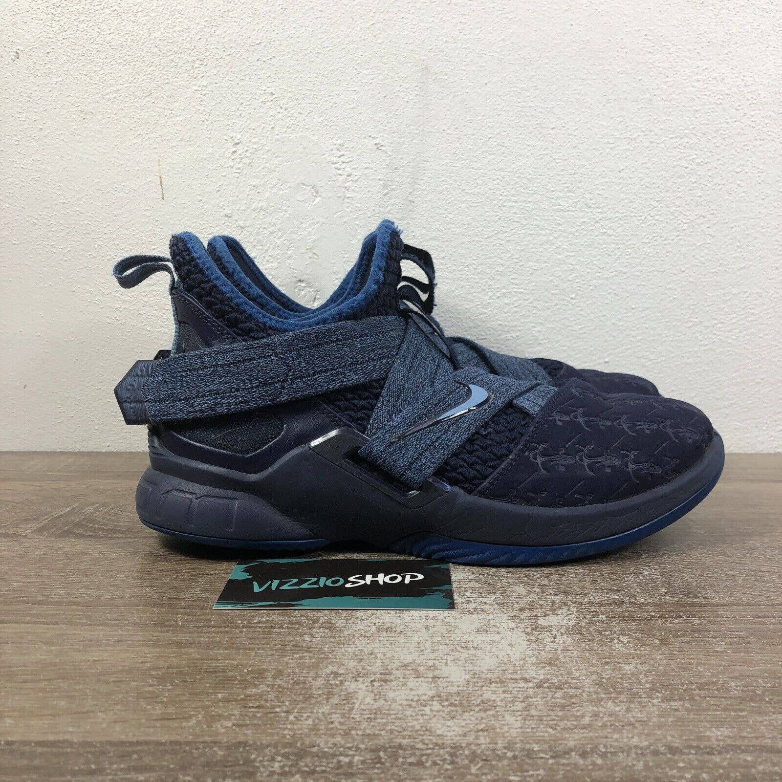 Nike Nike Lebron James Soldier XII Navy Blue Basketball Women's8 | Grailed