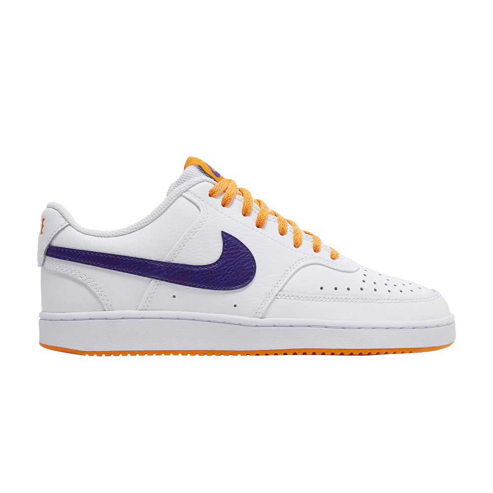 Nike Court Vision Low White Electro Purple | Grailed