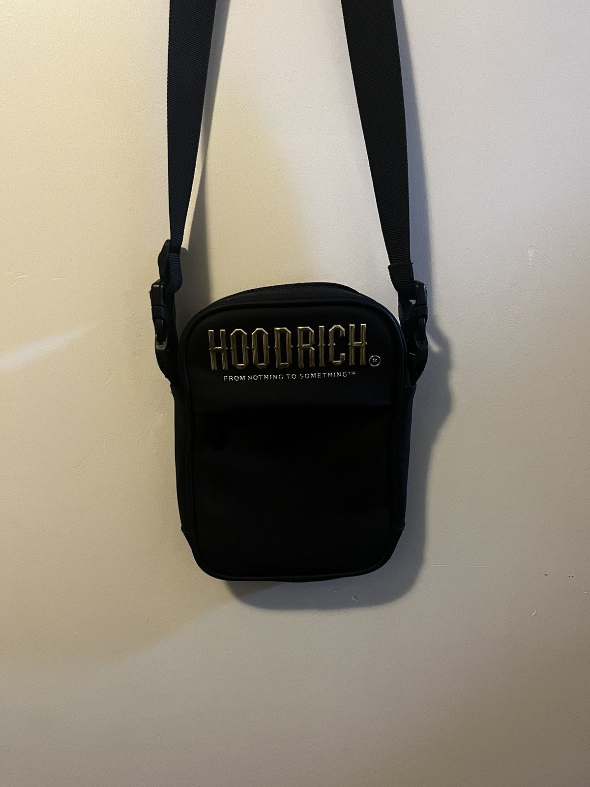 Hood Rich Piece Of Shit Black HoodRich Sidebag | Grailed