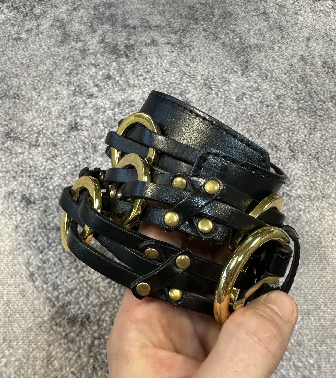 Archival Clothing × Avant Garde × Streetwear Y2K Vintage Alt Belts ...