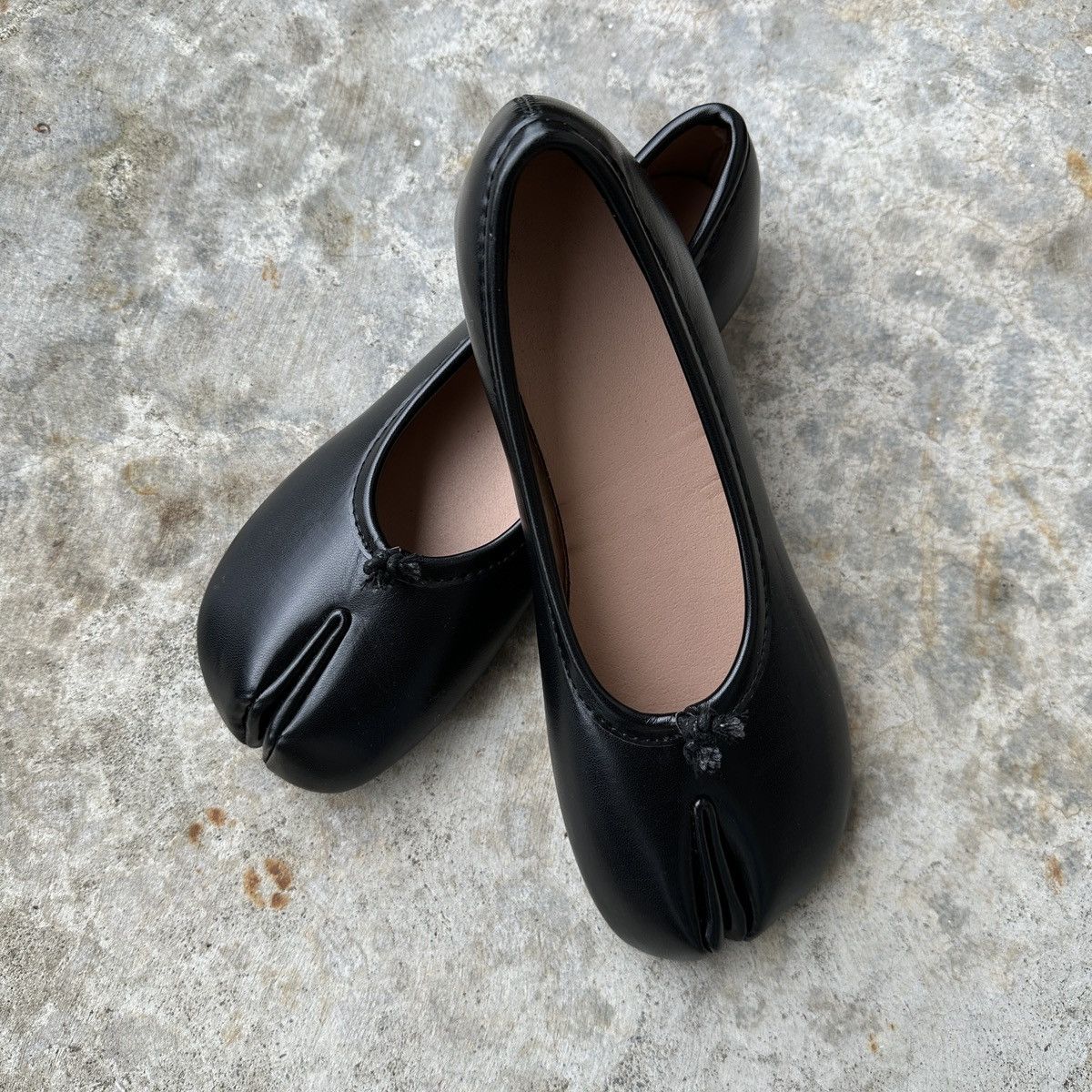 Vintage Japanese Tabi Split toe Ballet Flats | Grailed