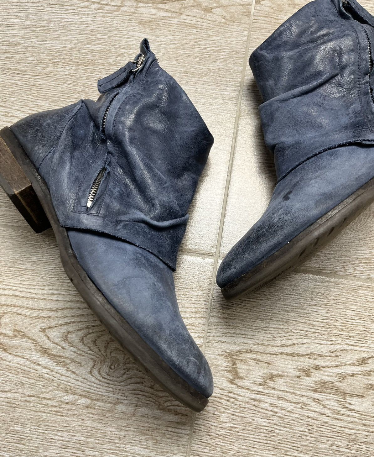 Guidi Leather A.S 98 Style Ankle Zip Biker Guidi Style Boots 90s | Grailed
