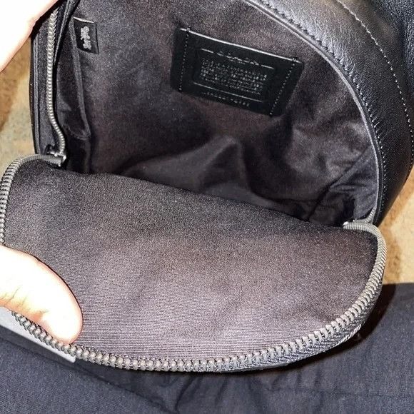 Coach Coach West Pack Backpack In Signature Canvas With Varsity St ...