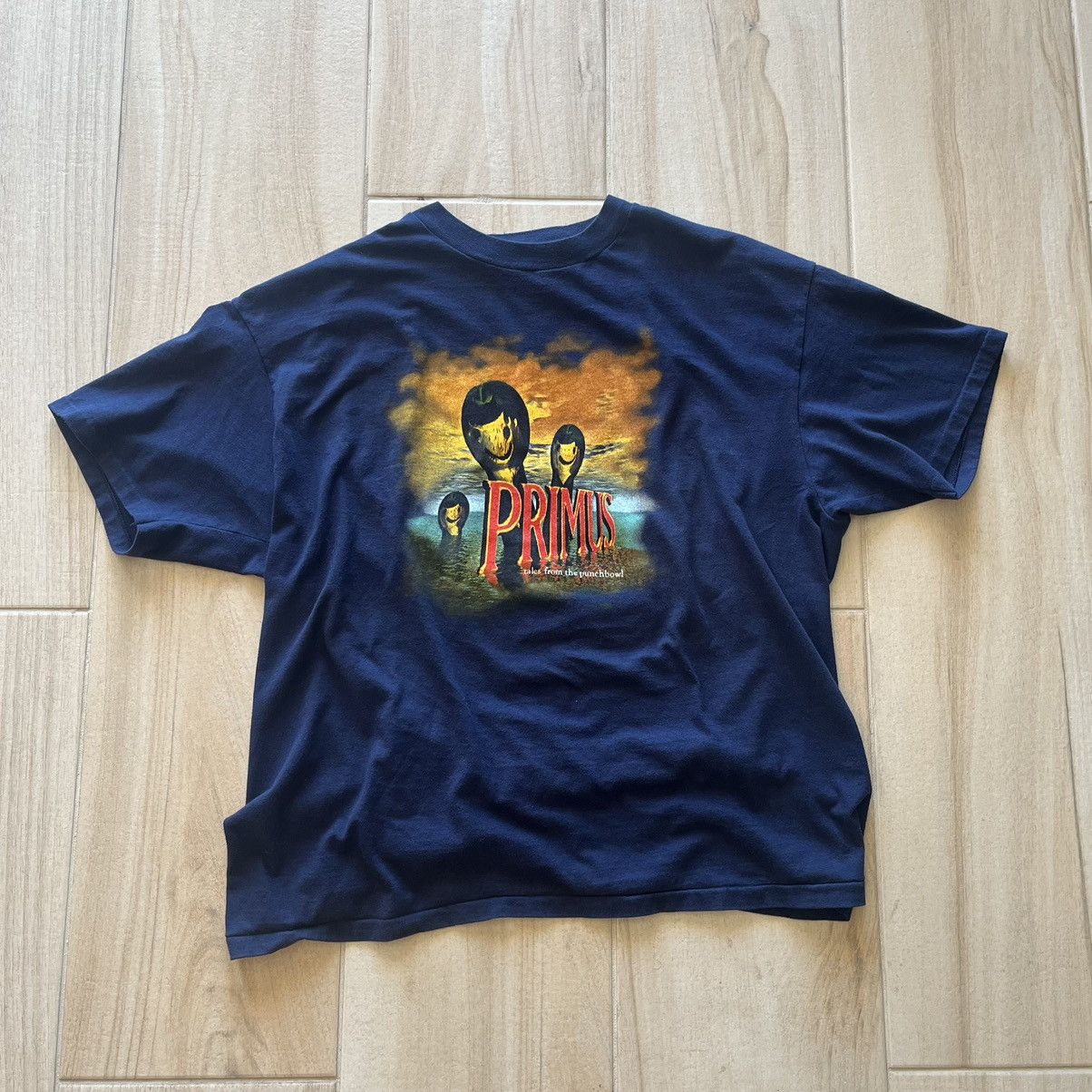 Vintage Crazy Vintage 1995 Essential Primus Band Metal Graphic Tee ...