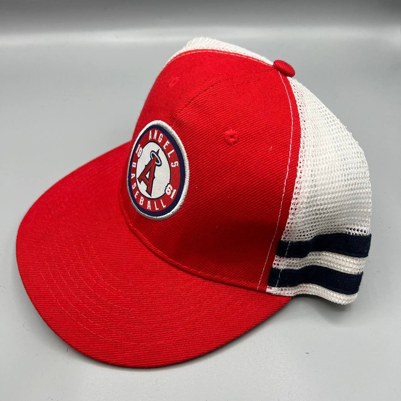 MLB Los Angeles LA Angels Sixth Man Trucker Hat Snap back Cap | Grailed