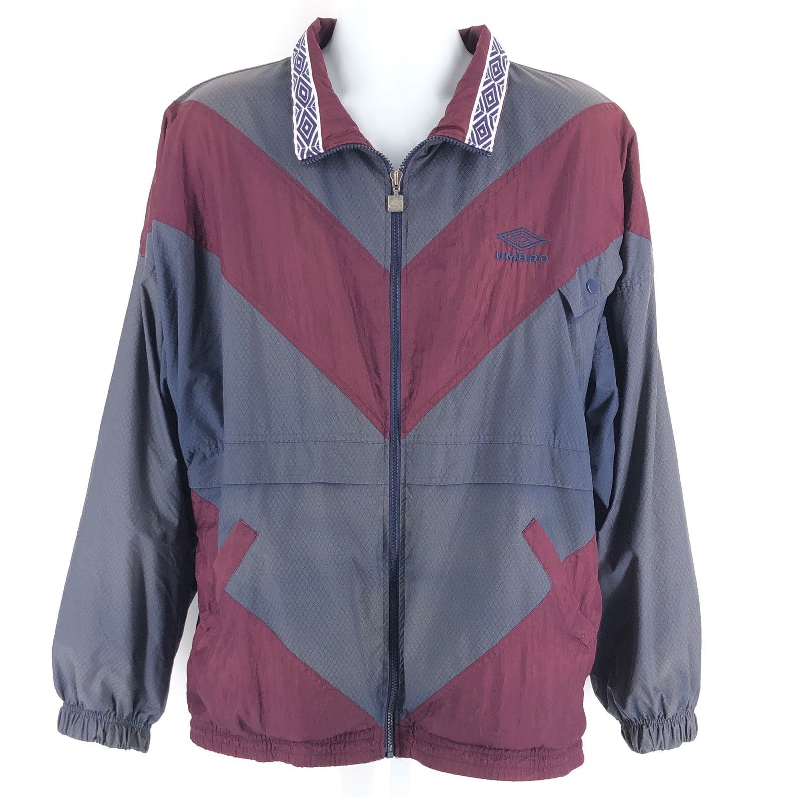 Umbro 90s Umbro color block windbreaker jacket 1990s vintage | Grailed