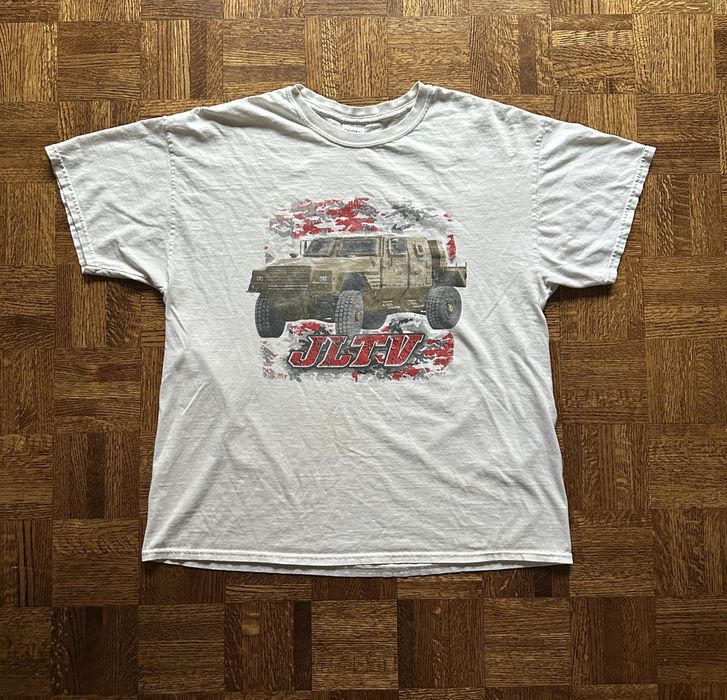 Vintage Vintage Y2K JLTV Lockheed Martin Heavy Metal Graphic Tee | Grailed