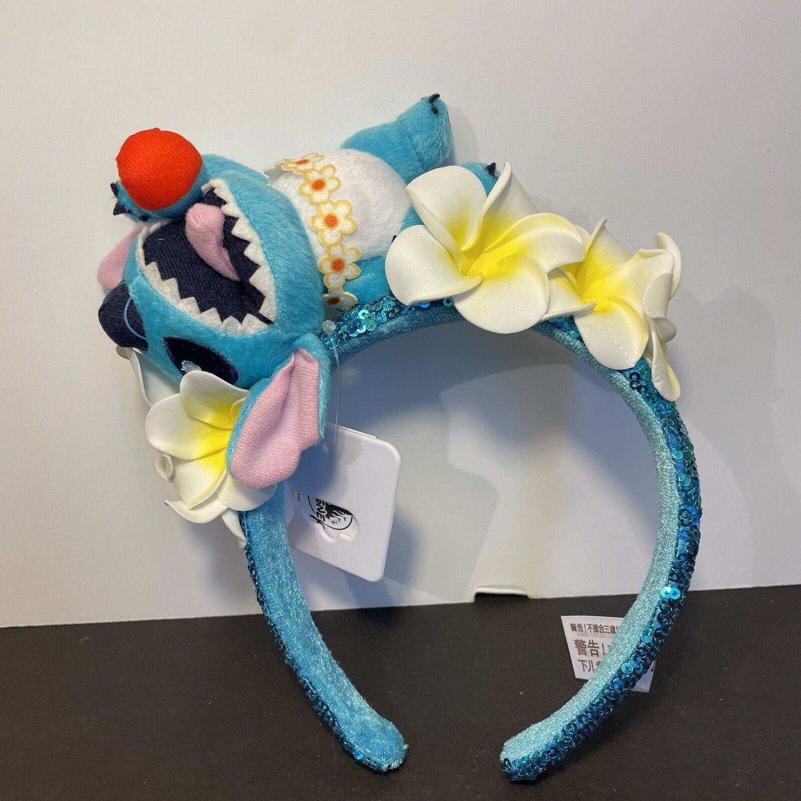 Disney Disney Aulani Hawaii Stitch Plumeria Minnie Ear Hat Headband ...