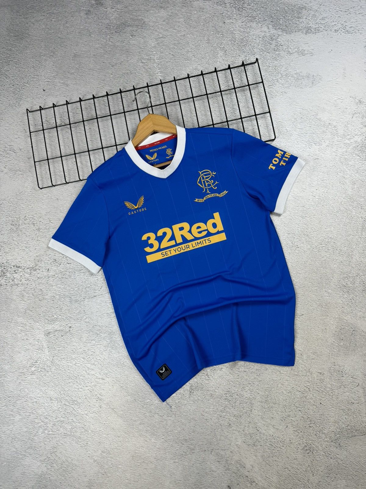 Vintage Vintage Rangers 2021/22 Castore Jersey Blokcore M size | Grailed