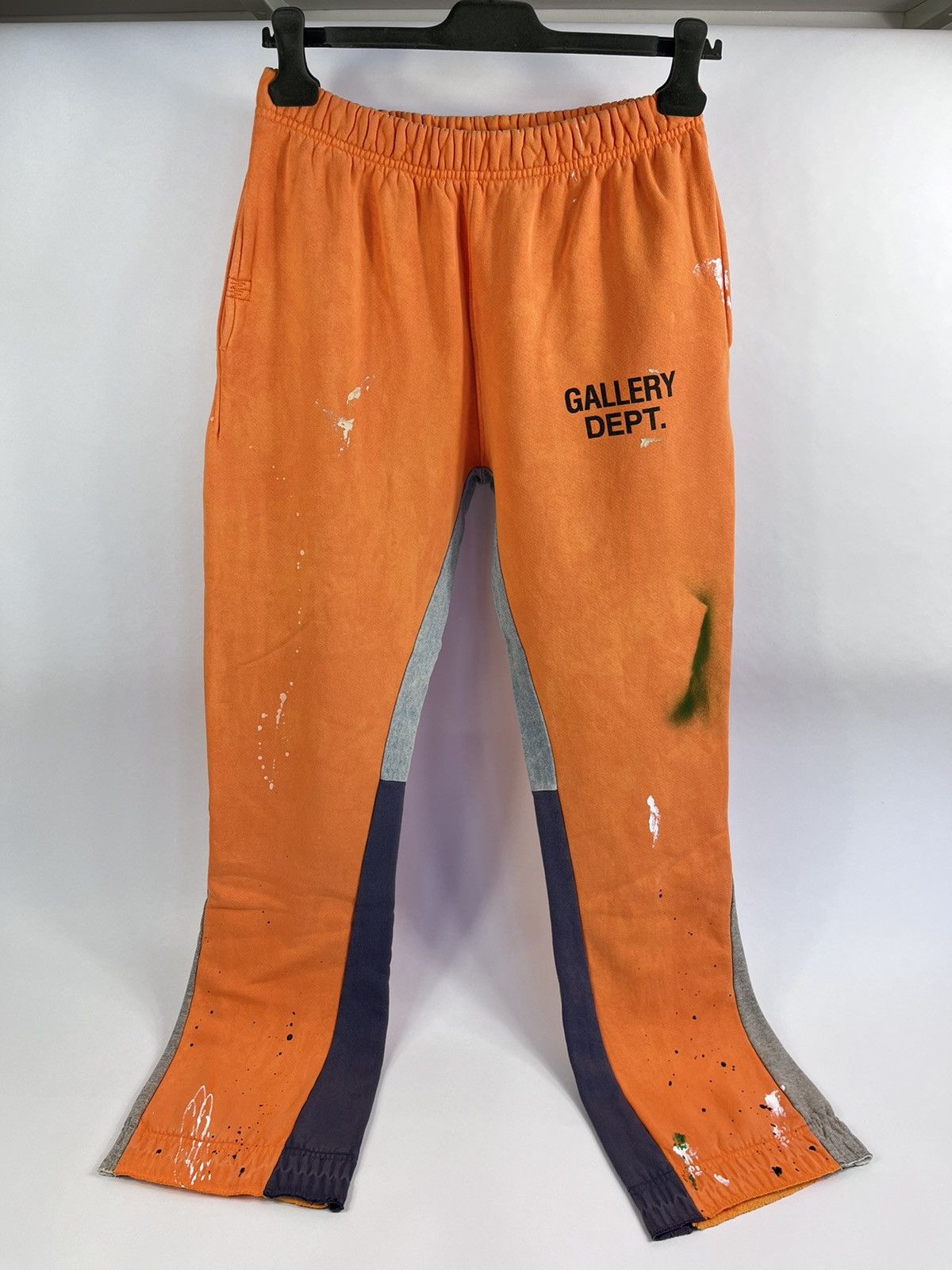 Gallery Dept. PAINT SPLASH LOGO PRINT TRACK PANTS | Grailed