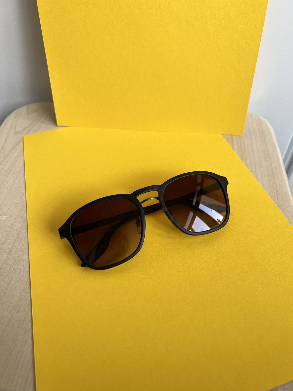 Prada Logo Sunglasses Grailed