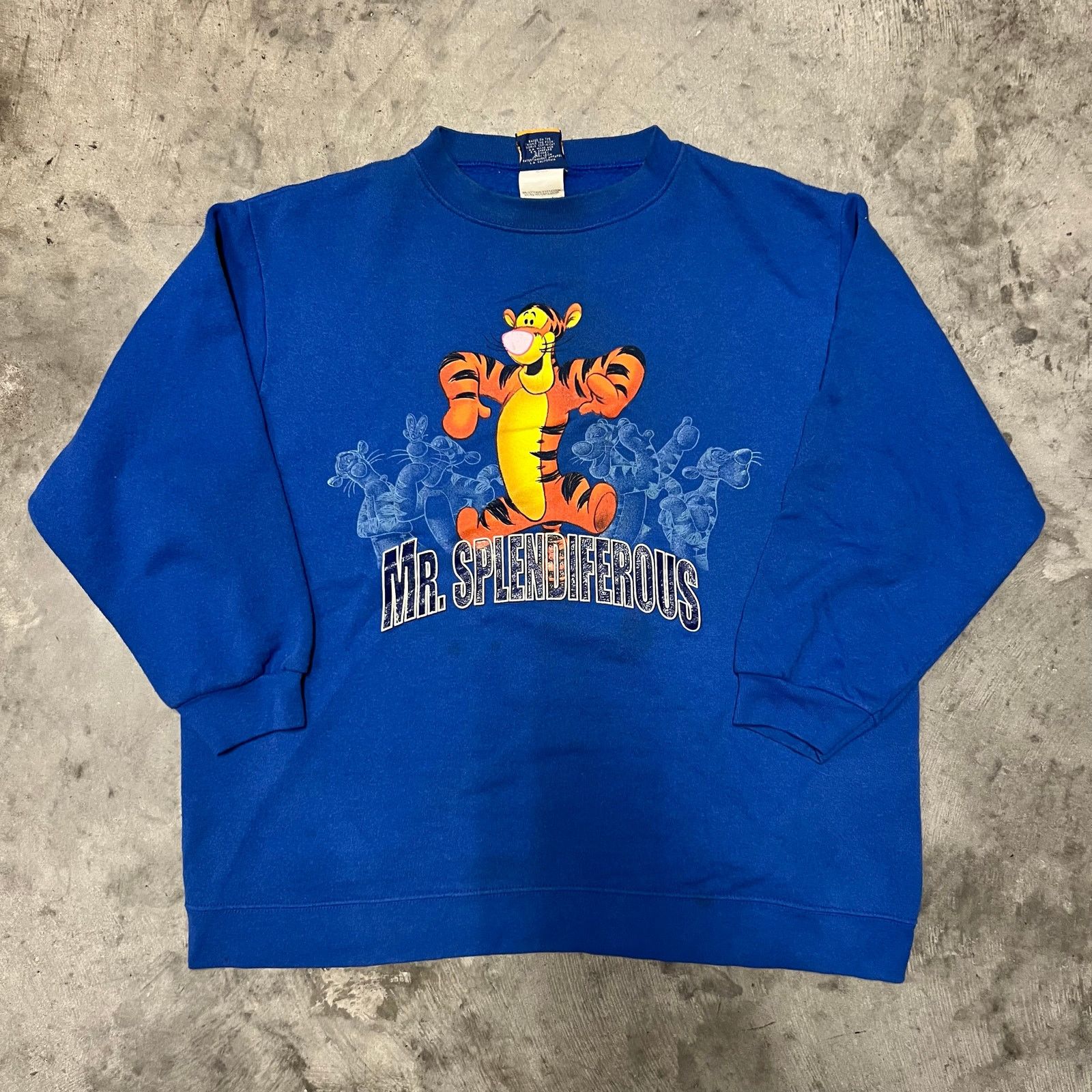 Disney Vintage Tigger Pooh Mr Splendiferous Disney Sweatshirt | Grailed