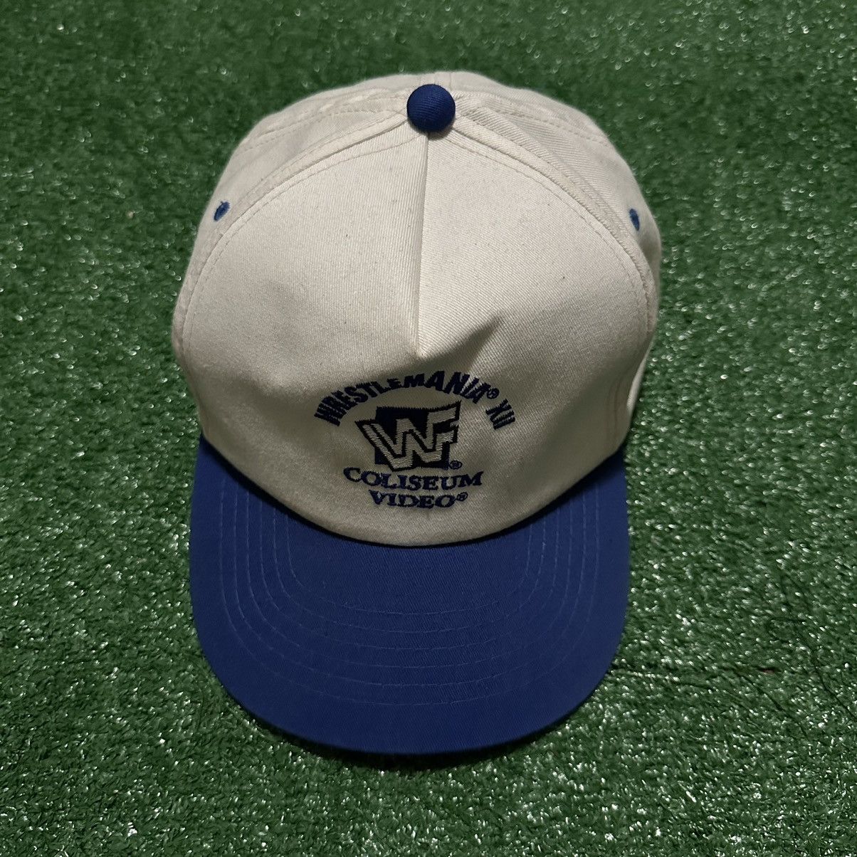 Vintage × Wwe Vintage 90s WWF Wrestlemania 12 Coliseum Video SnapBack ...