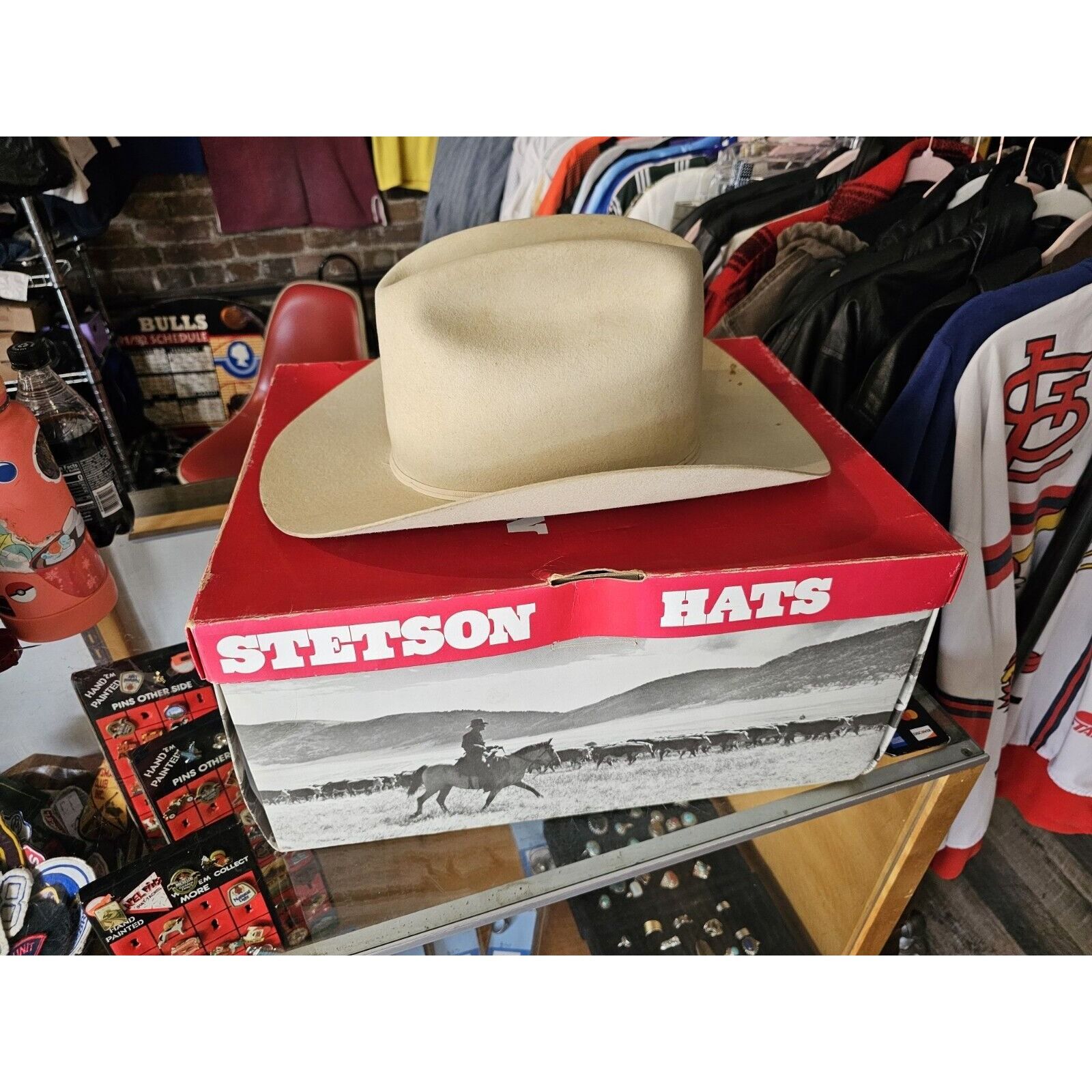 Stetson John B. Stetson RANCHER Silver Belly Cowboy Hat - 4X Beaver ...