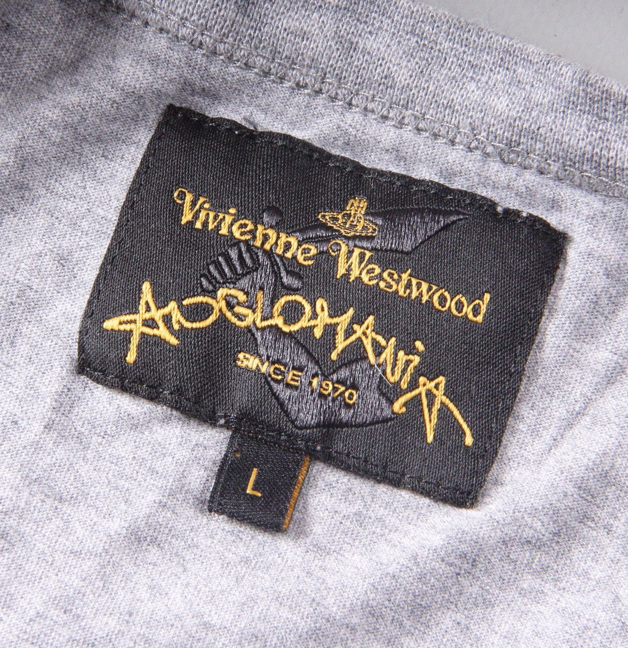 Vintage Vivienne Westwood Anglomania Grey Tee T Shirt Vintage L | Grailed