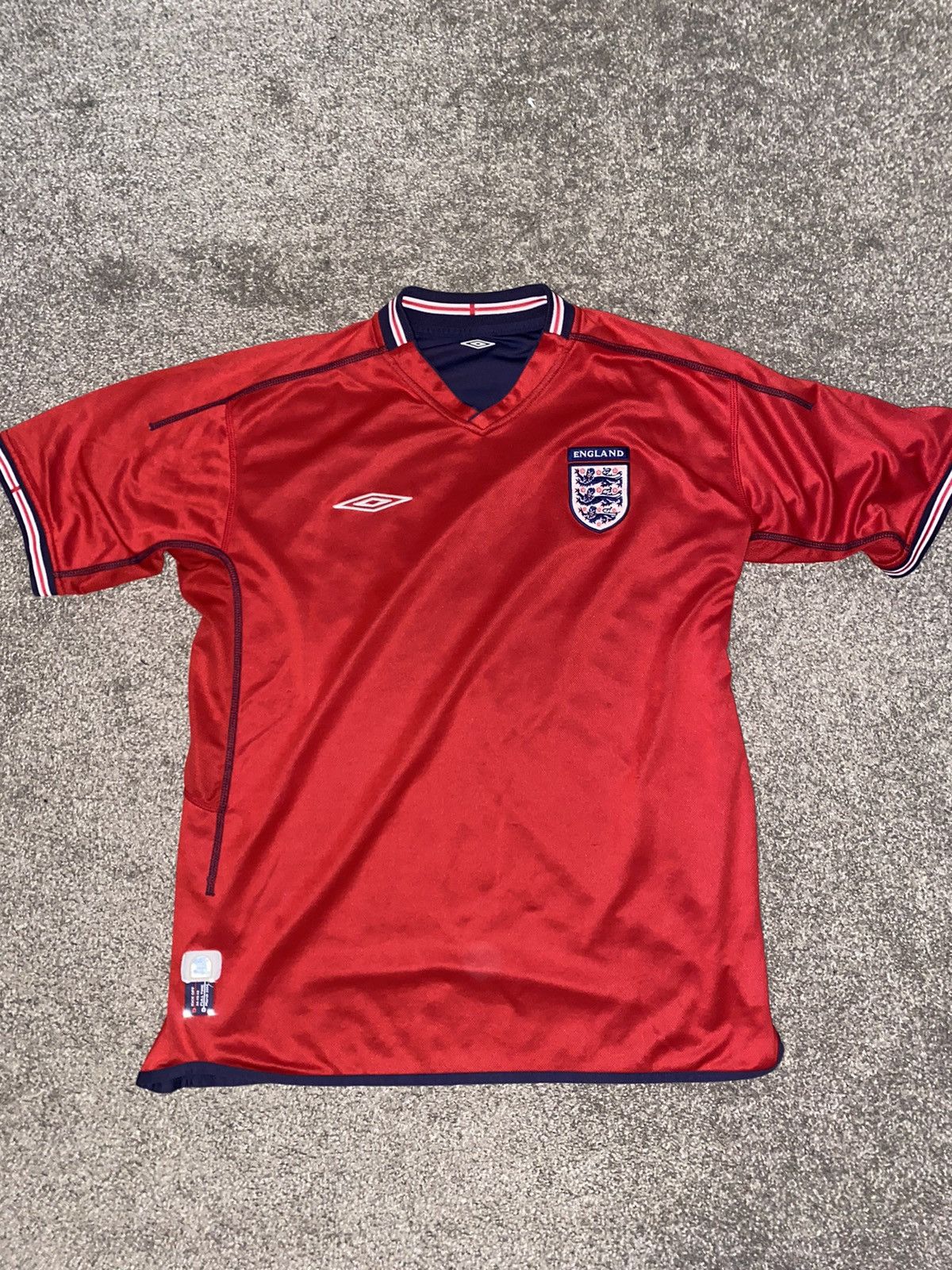 Umbro × Vintage 2004 england umbro reversible jersey, L | Grailed