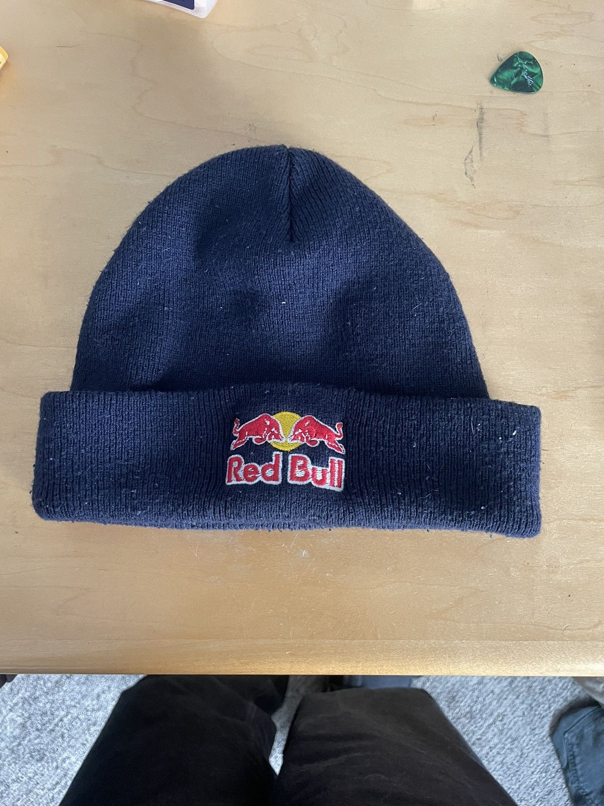 Red Bull Original Navy Red Bull Beanie | Grailed