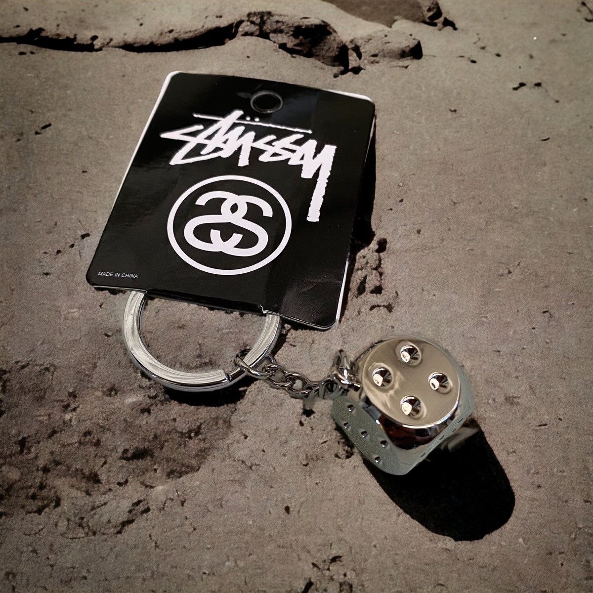 Stussy Dice Keychain | Grailed