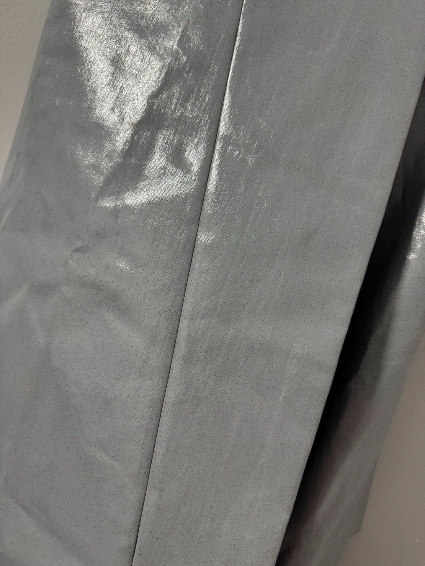 Rick Owens Rick Owens special-coated asymmetrical top with tags | Grailed