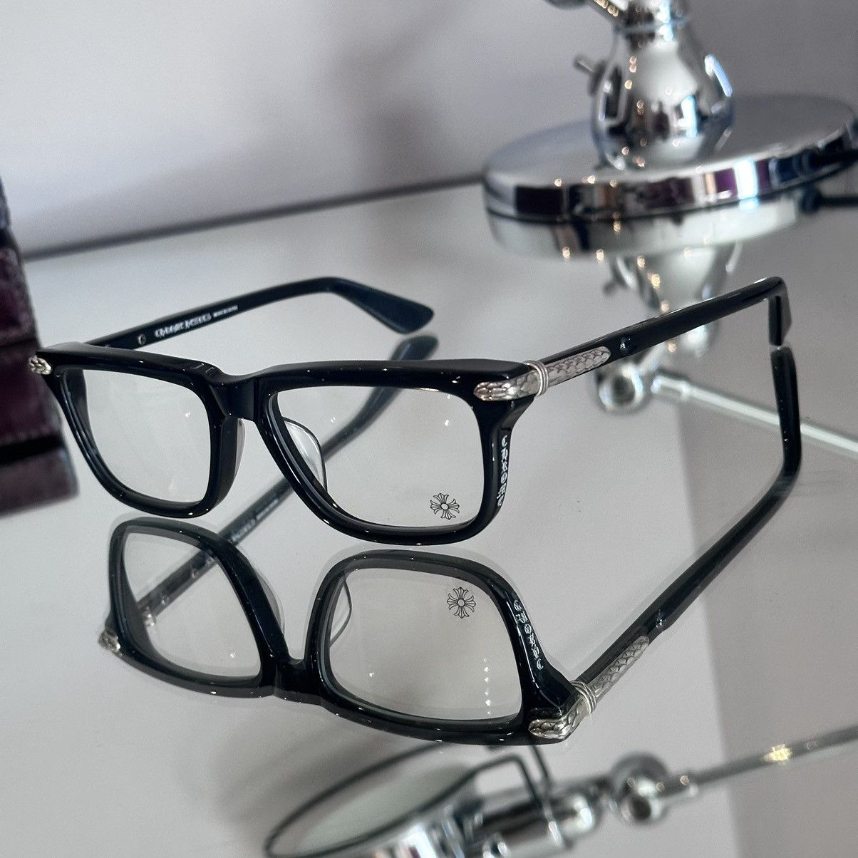 Chrome Hearts NEW Chrome Hearts LITTLE DINGER Glasses | Grailed