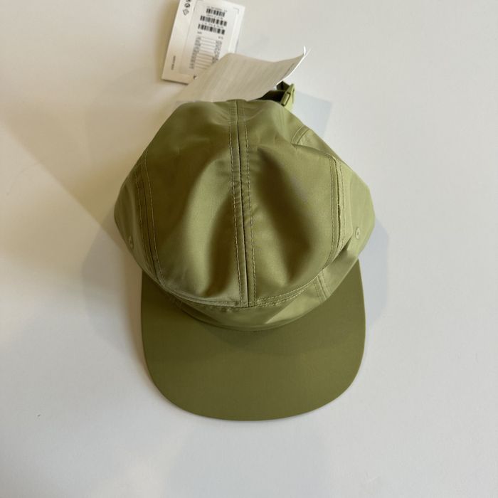 Cos COS Light Green 5 Panel Recycled Nylon Cap | Grailed