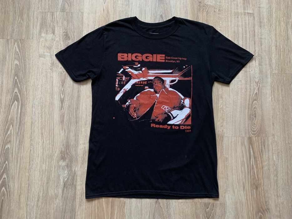 Bd Baggies RARE Vintage 1994 B.I.G Biggie Ready to Die Graphic T-Shirt ...