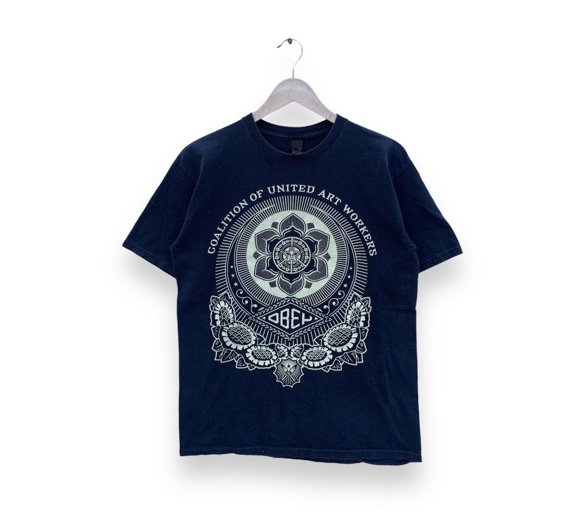 Obey × Streetwear × Vintage Rare Vintage Obey Big Print | Grailed