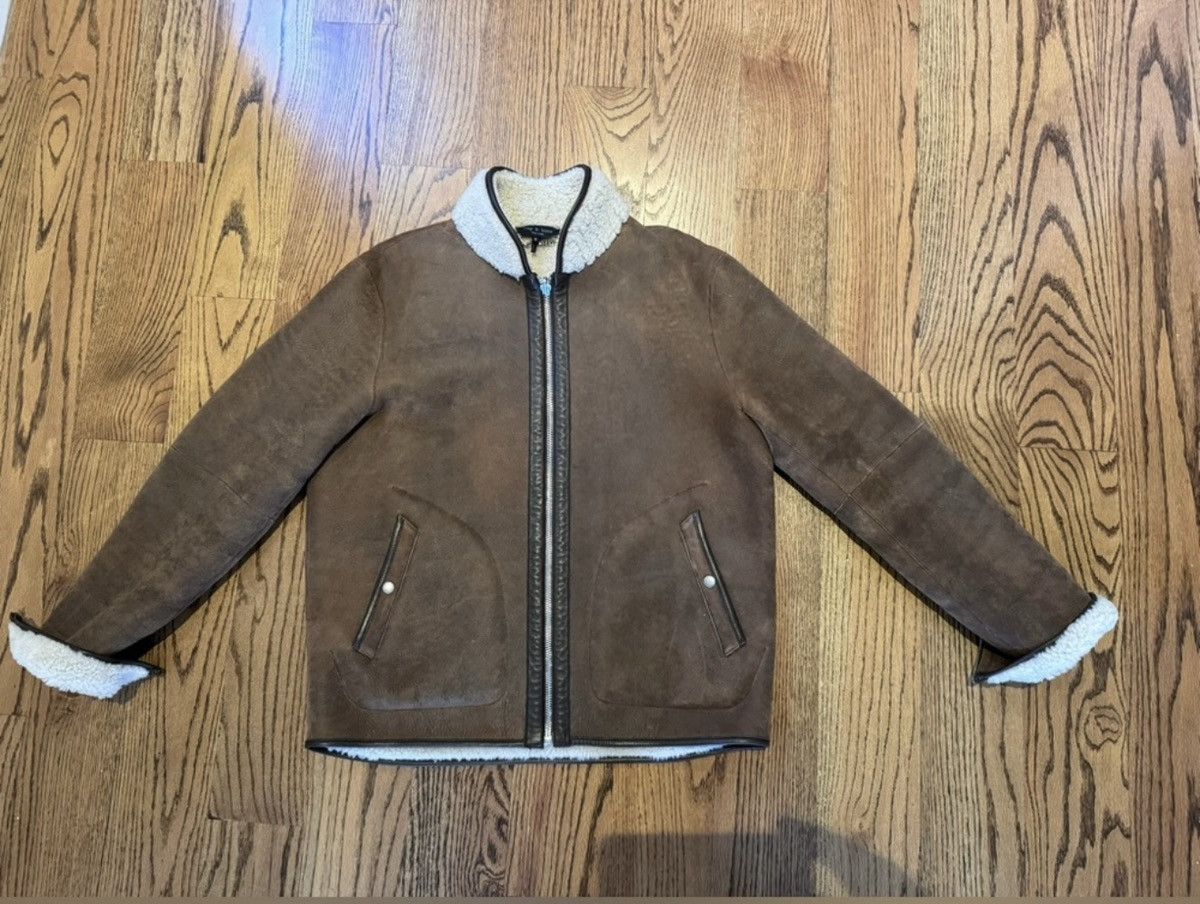 Rag & Bone Elliot Shearling Jacket | Grailed