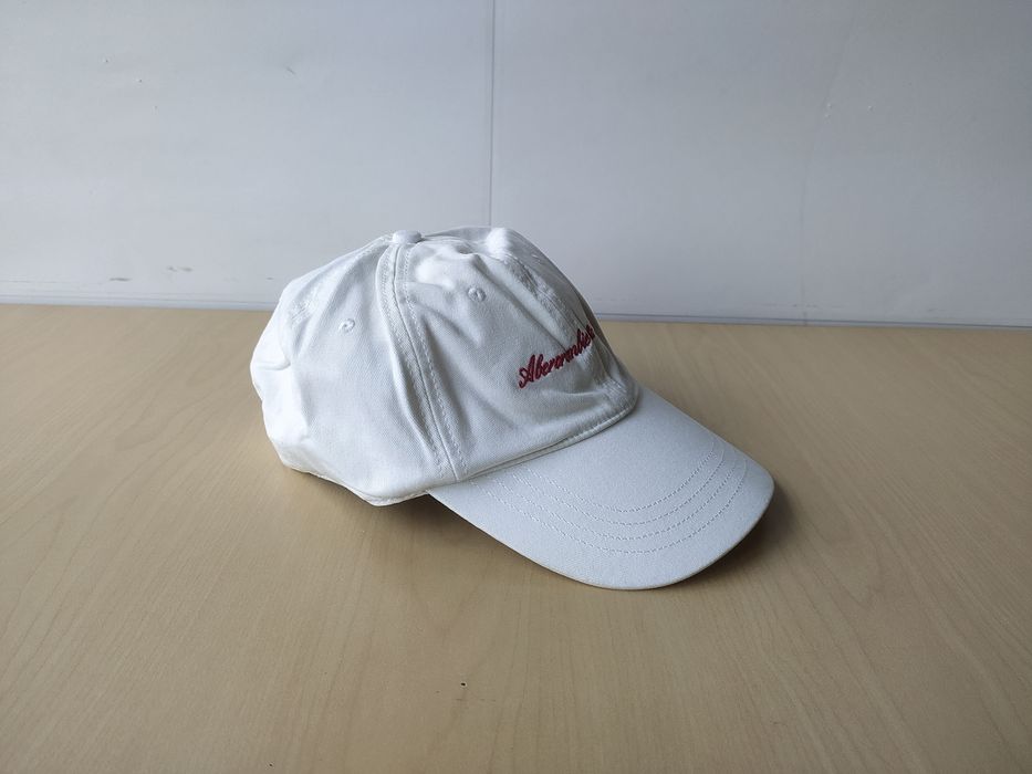 Abercrombie & Fitch Abercrombie & Fitch White Baseball Cap | Grailed