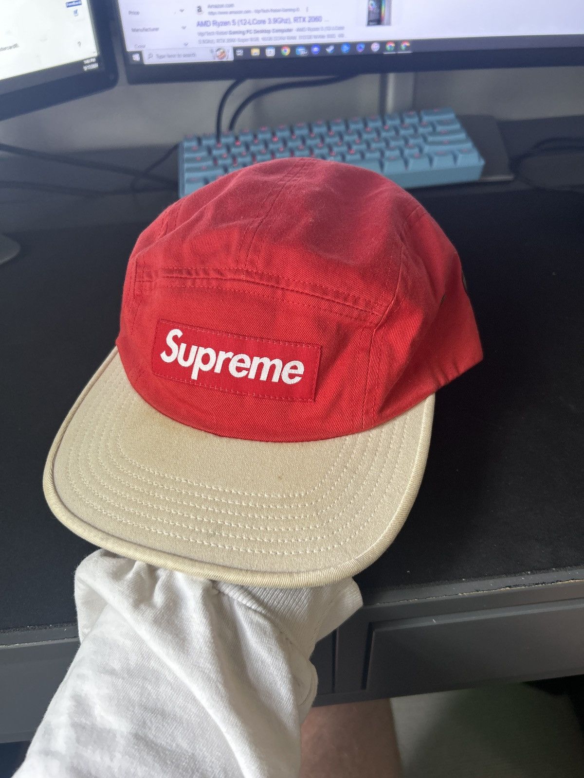 Supreme Supreme 5 panel hat | Grailed