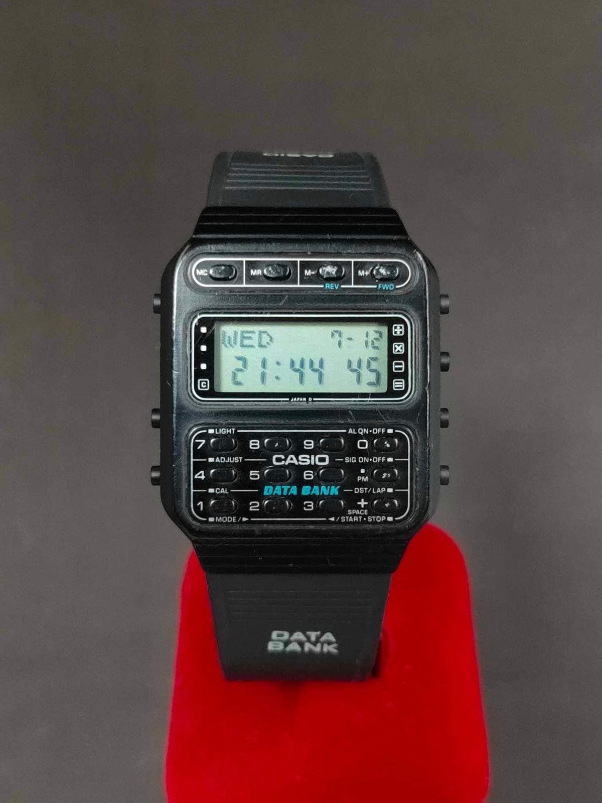 Vintage Rare Vintage CASIO CD-40 Data Bank Japan Digital Men’s Watch ...
