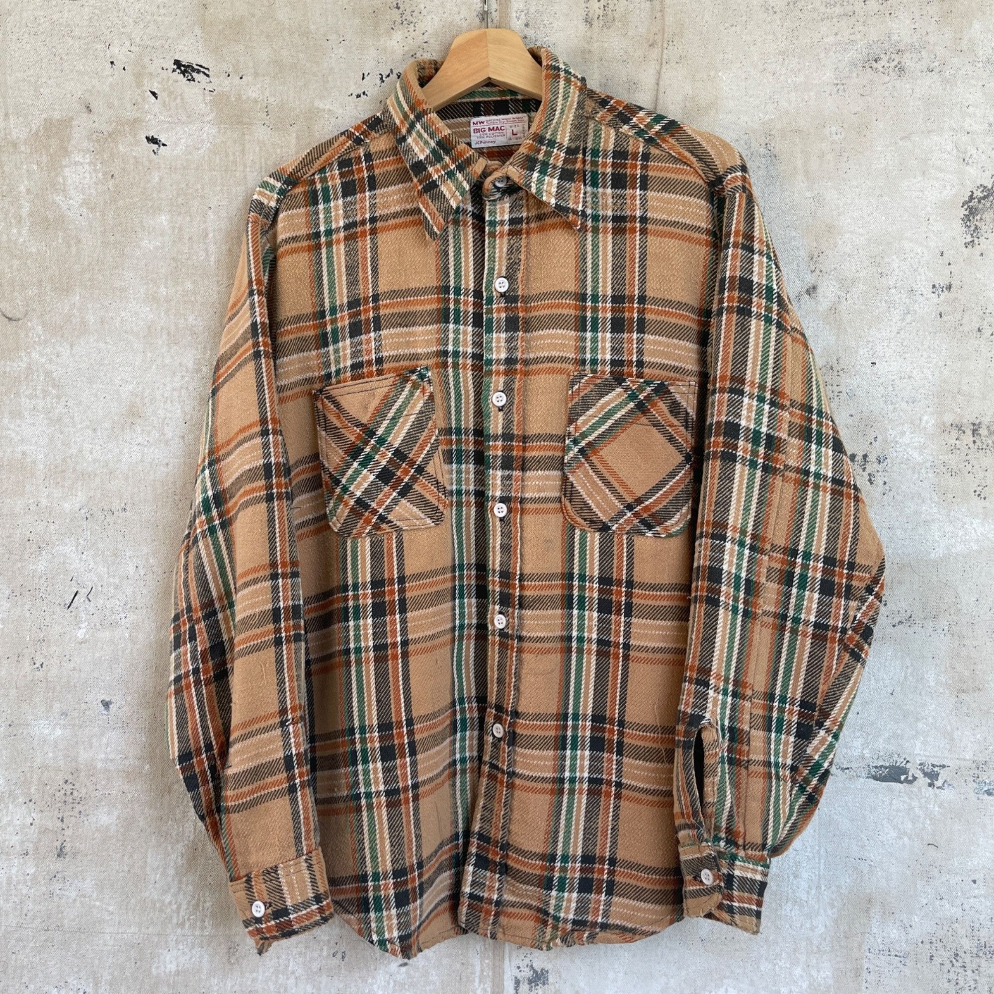 Vintage 70s Big Mac Flannel Shirt | Grailed