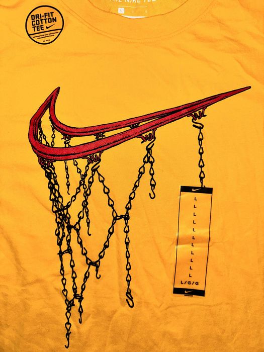 Nike Nike Swoosh Chains Dri-Fit Basketball Shirt | Grailed