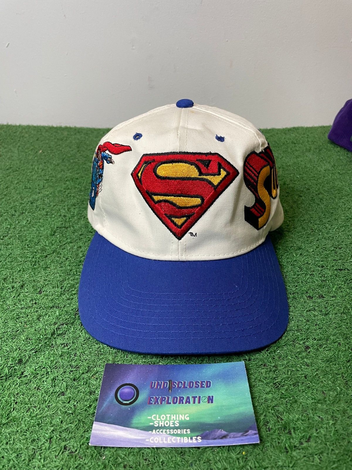 DC Comics × Streetwear × Vintage Vintage 1990s Superman Clark Kent Hat ...