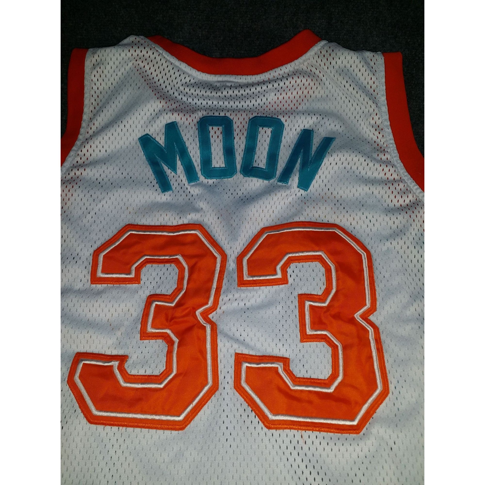 Vintage Jackie Moon Flint Tropics Basketball Jersey Men Sz L 33 Head ...