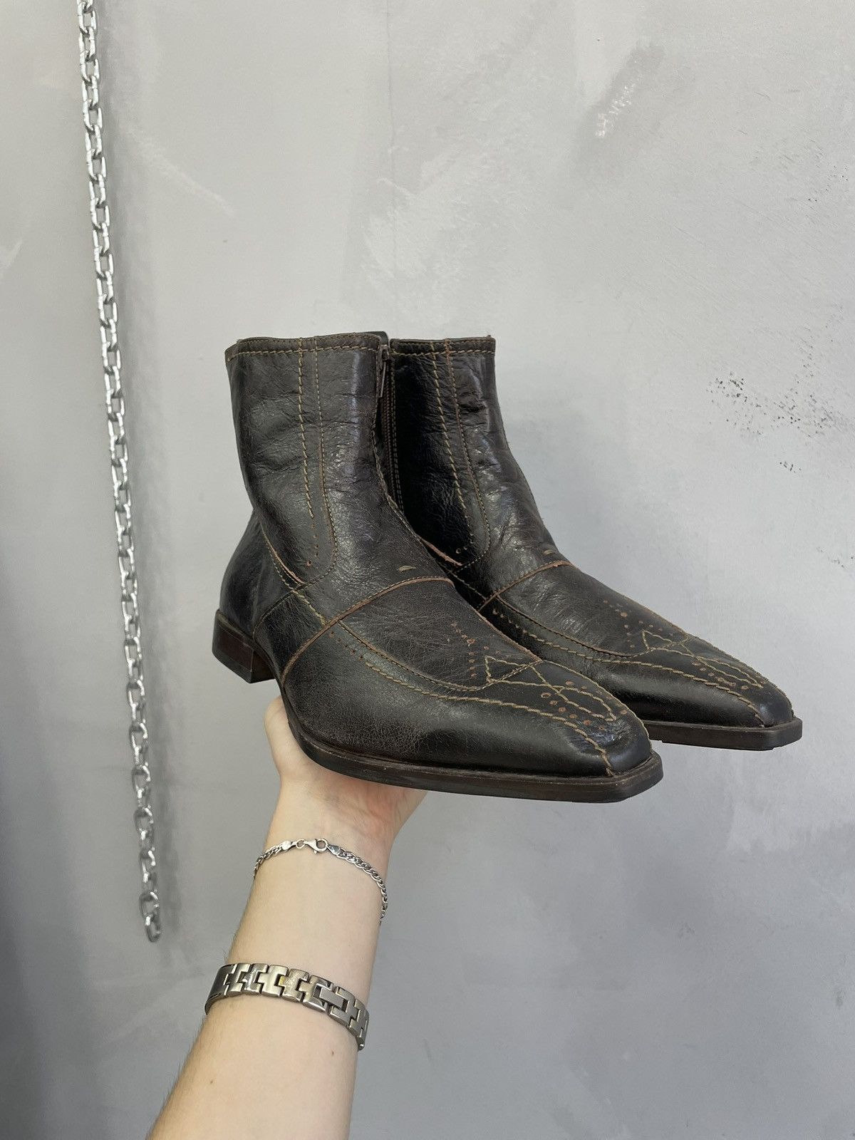 Guidi Archive ankle moto leather boots guidi style 90s hype | Grailed