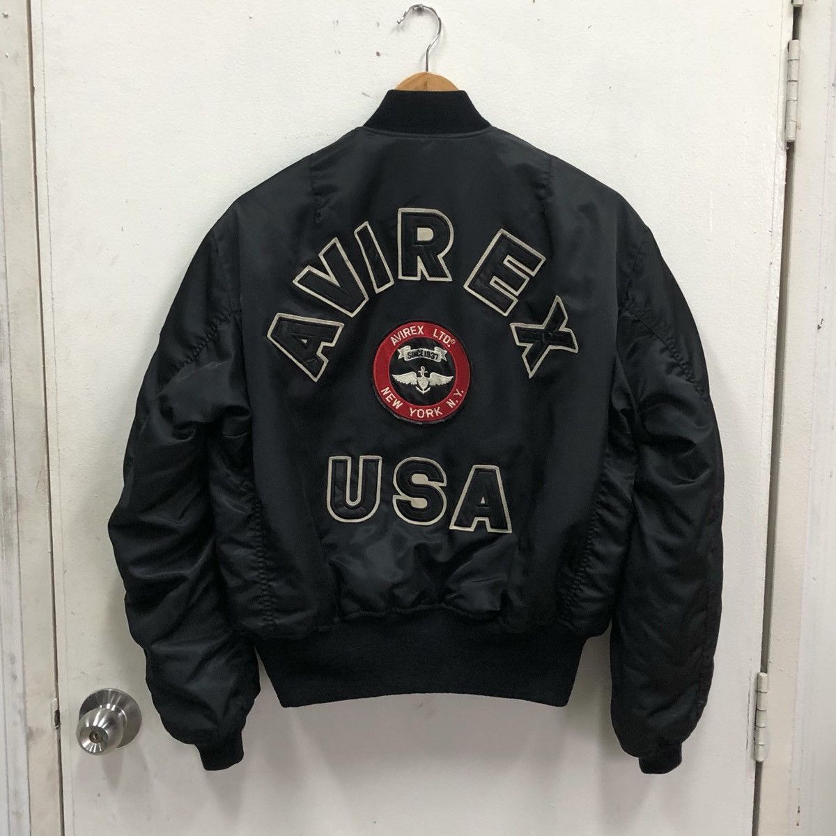 Avirex × Vintage Vintage Avirex Flyer’s Man Intermediate Ma-1 Bomber Jacket | Grailed