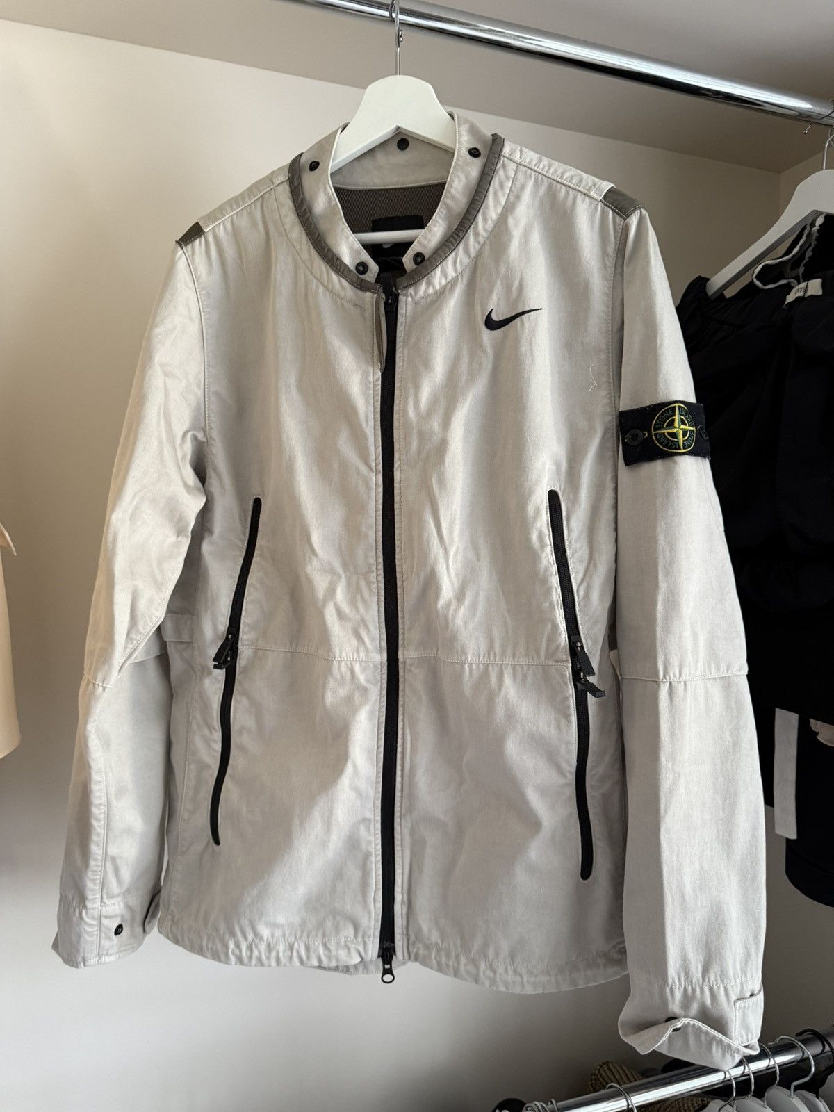 Nike × Stone Island × Streetwear RARE 🔥 Nike x Stone Island Windbreaker ...