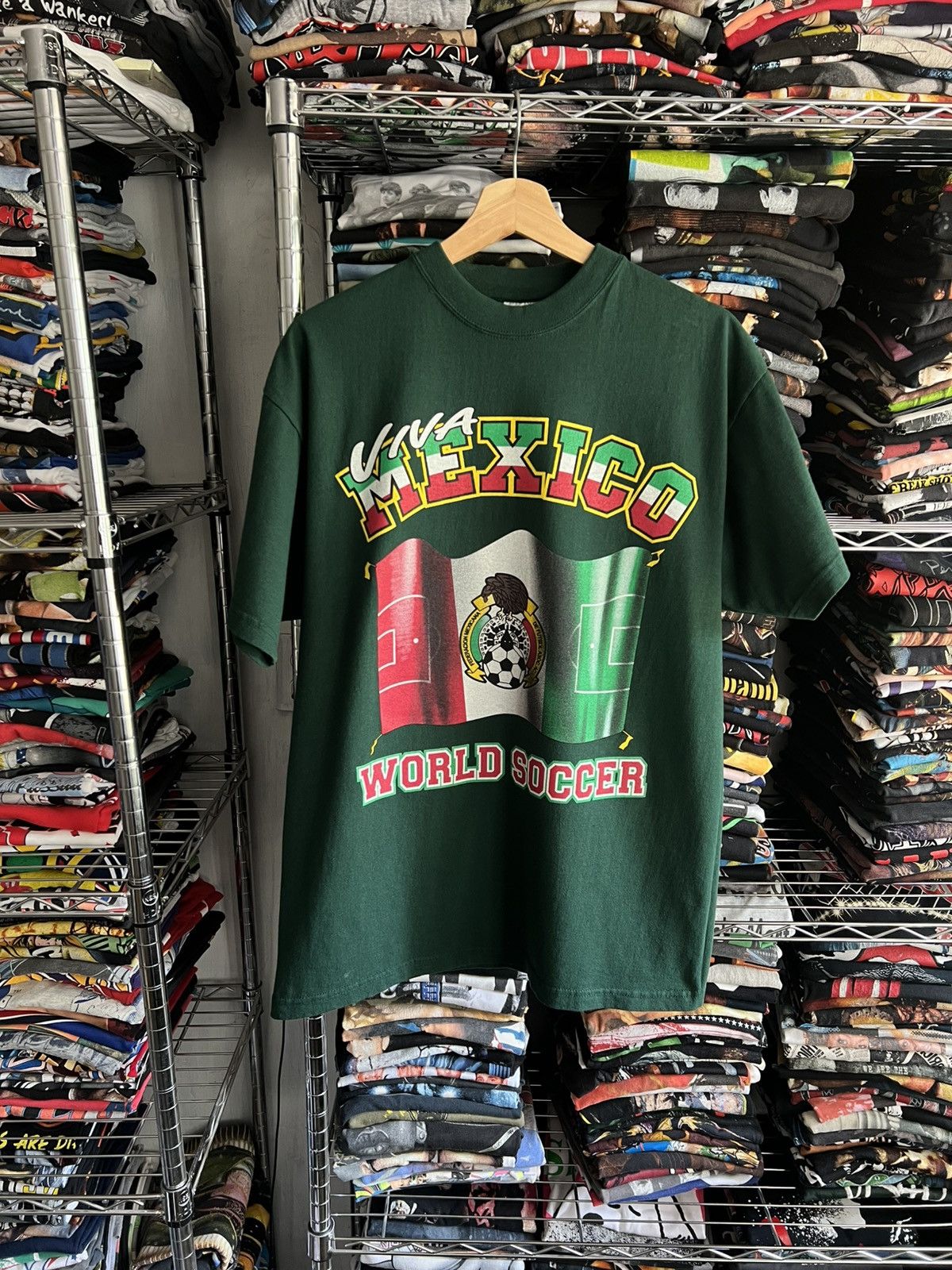 Mexicana 2000s Mexico World Cup Soccer Team Bootleg Tee | Grailed