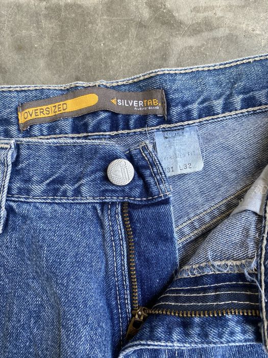 Vintage rare levis silvertab tag oversized jean | Grailed