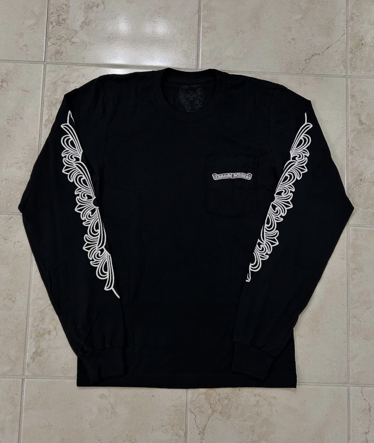 Chrome Hearts Chrome Hearts Aspen EXCLUSIVE Matty Boy Scroll Shirt ...