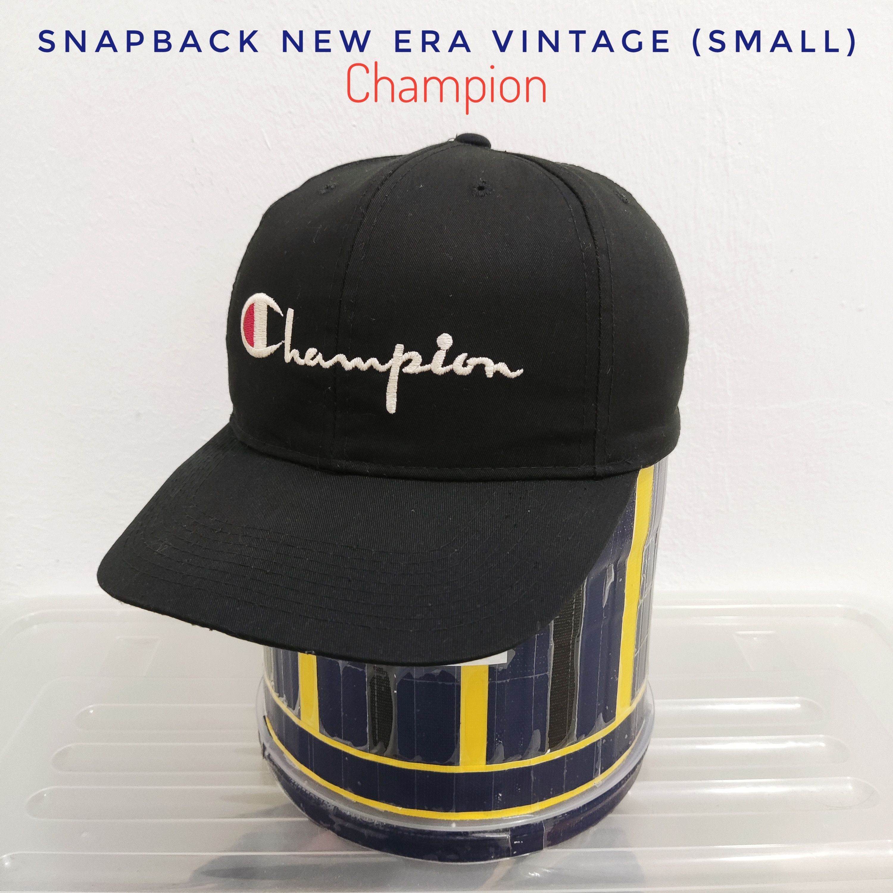 Champion × New Era × Vintage Champions New Era Vintage Snapback Cap ...