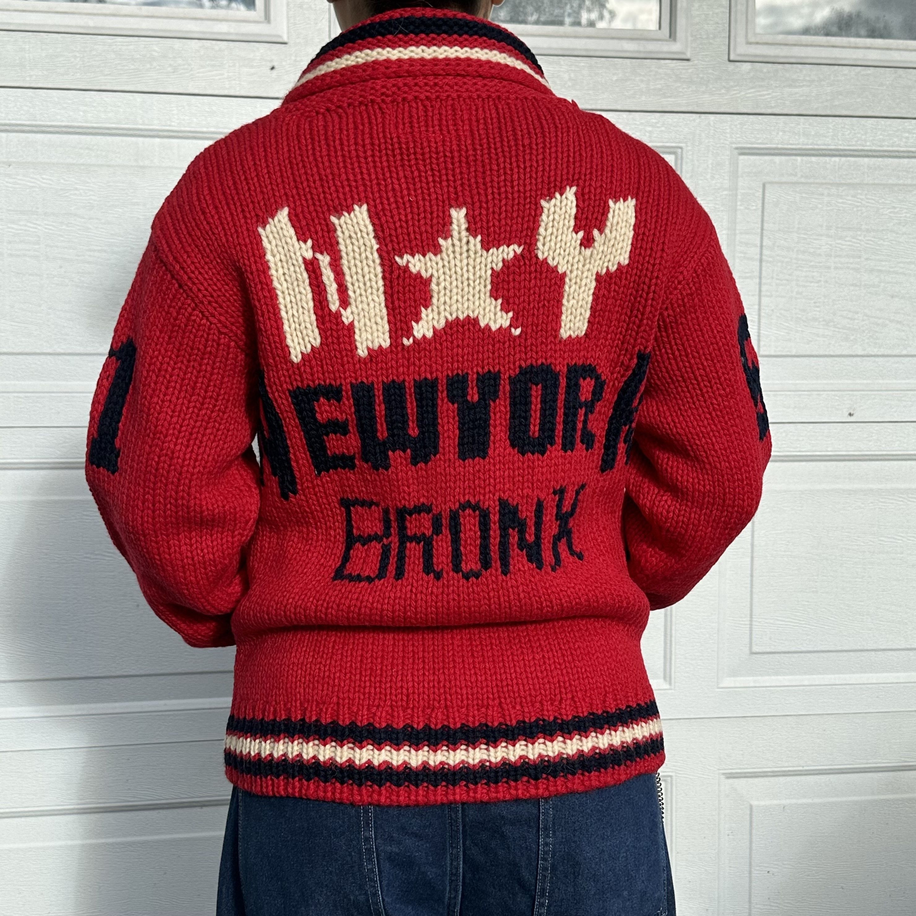 Vintage New York Bronx Knit Sweater | Grailed