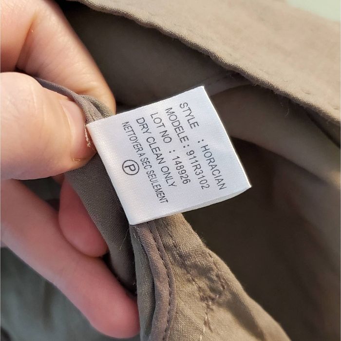 Theory Theory Linen Blend Tannish Gray Horacian Career Blazer | Grailed