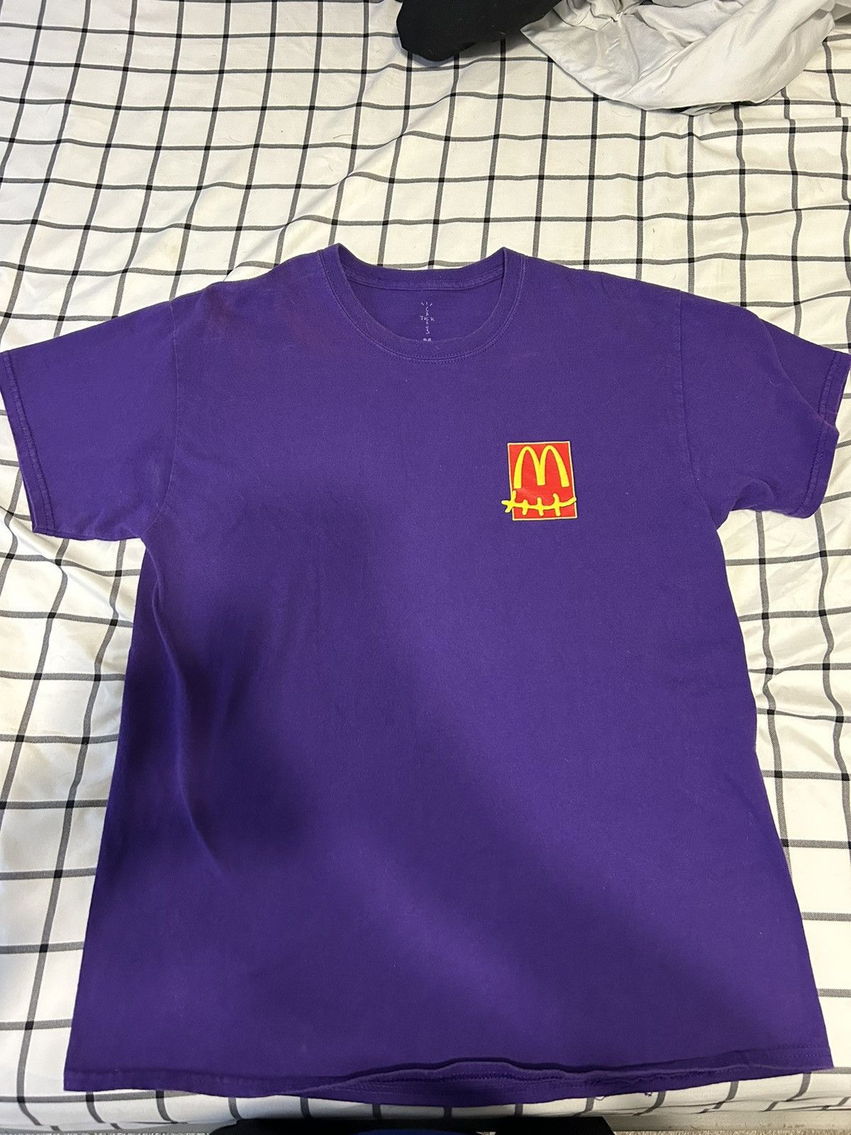 Travis Scott Travis Scott x McDonalds Action Figure Purple T-Shirt ...